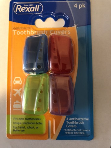 REXALL TOOTHBRUSH TRAVEL COVERS 4 CT | eBay