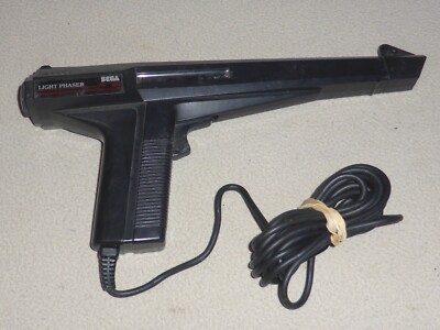 OFFICIAL SEGA MASTER LIGHT PHASER GUN CONTROLLER MODEL 3050 ORIGINAL ...