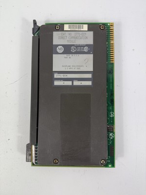 ALLEN BRADLEY 1771-DCM SERIES A DIRECT COMMUNICATION MODULE 1.20A 5VDC ...