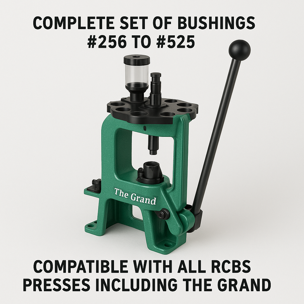RCBS Complete Bushing Set 256 - 525 for The Grand and others | eBay