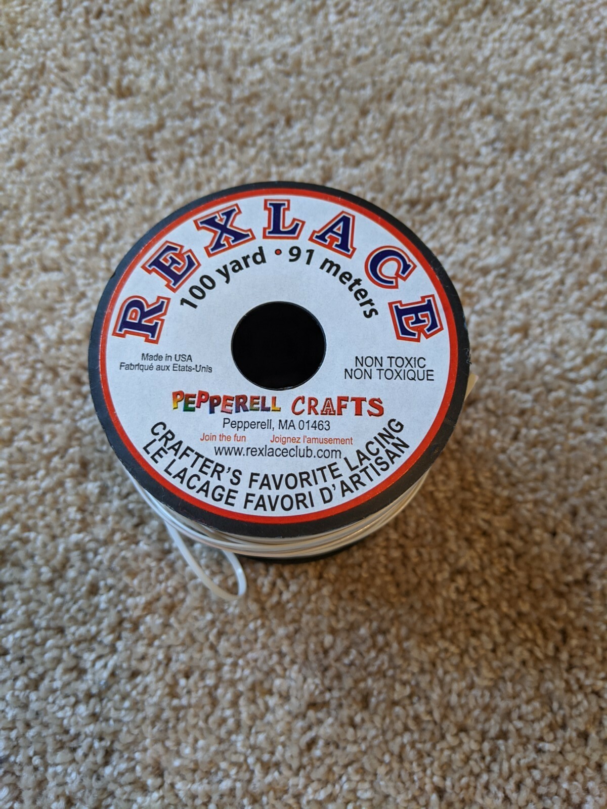 Rexlace Plastic Lacing 100yd Spool | eBay