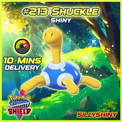 Shiny 6IV #213 Shuckle SWSH Pokemon | eBay