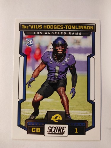 Trading Card NFL Football Tre'vius Hodges-Tomlinson Los Angeles Rams ...