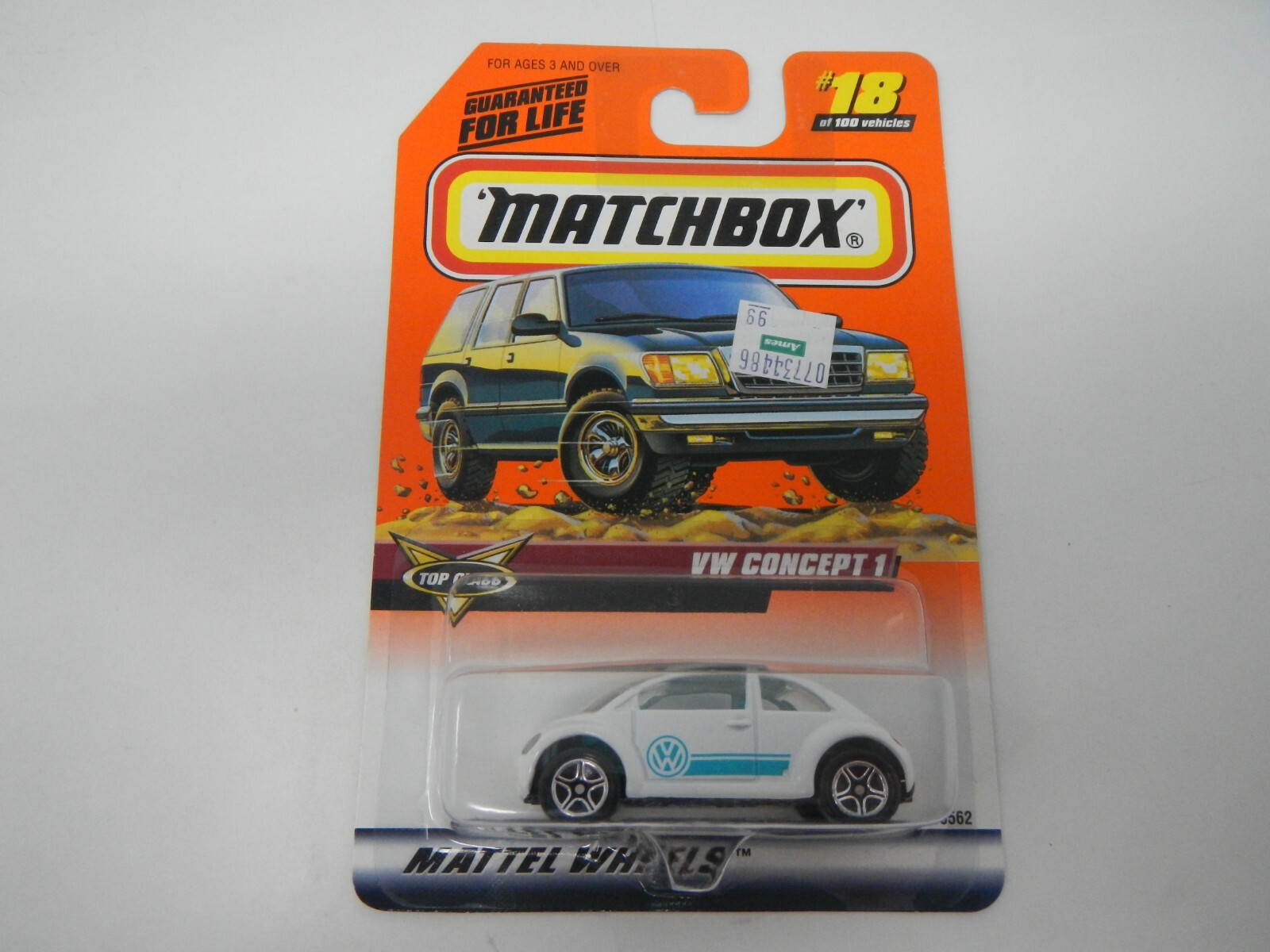 Matchbox Top Class VW Concept 1 #18 | eBay