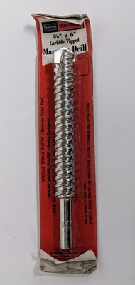 Vintage Craftsman Carbide Tipped Masonry Drill Bit Set USA No.9-6747 | eBay