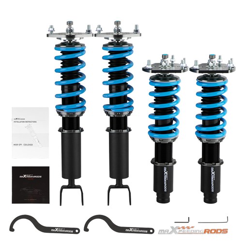 MaXpeedingrods T6 24 Way Coilover Shocks & Springs For Honda Prelude BB ...