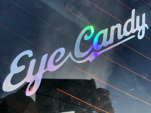 Sticker holographic oil slick EYE CANDY jdm fits mazda nissan toyota 86 ...
