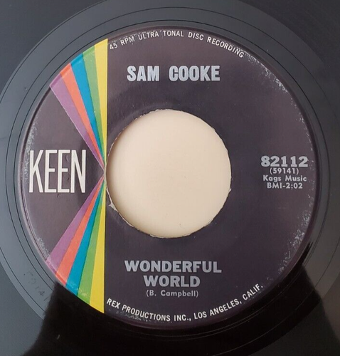 Sam Cooke WONDERFUL WORLD (GREAT SOUL 45) KEEN 82112 PLAYS VG++ | eBay