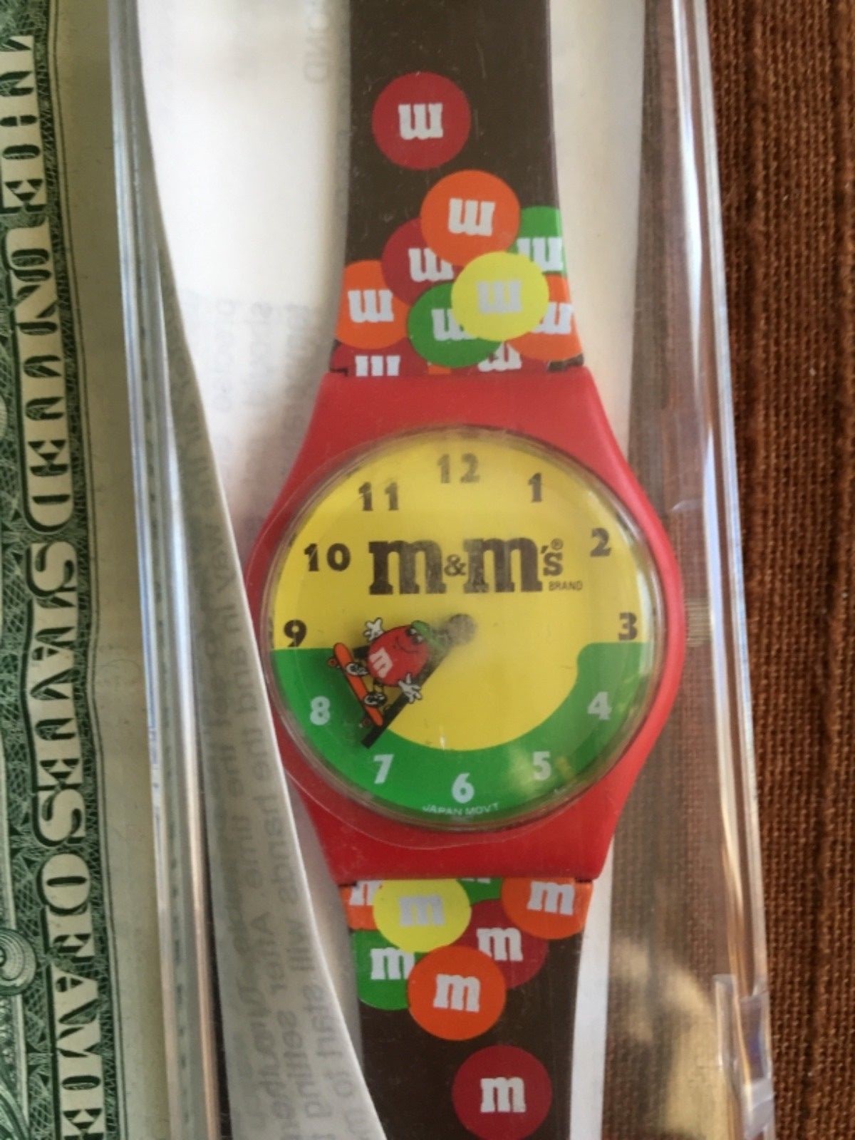 1994 M&M's Watch New Engraved Special Edition Quartz Analog Movement | eBay