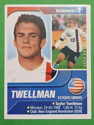 2007 Navarrete Copa America #238 TAYLOR TWELLMAN USA Soccer Team ...
