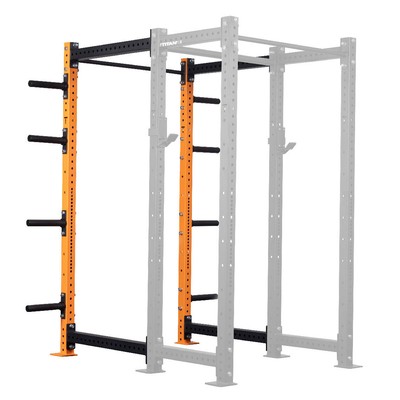 Titan Fitness X-3 Series 90" Orange Bolt-Down Power Rack Extension Kit ...