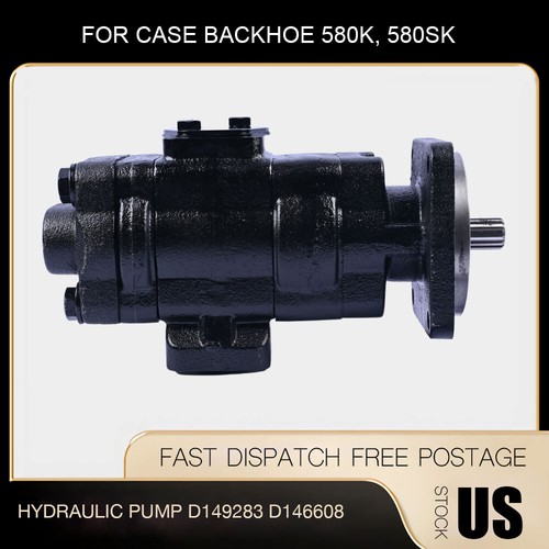 Hydraulic Pump Assembly For CASE Backhoe Loader 580K 580SK D149283 ...