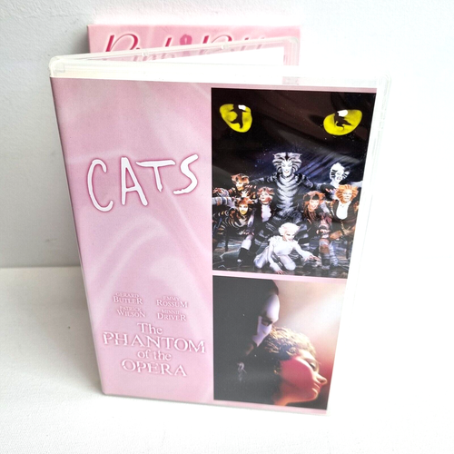 Cats / Phantom Of The Opera, The (DVD, 1998) SCREEN SHOW PLAY FREE POST ...