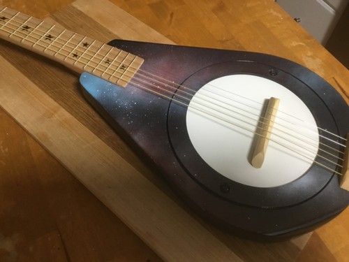 Jamjo guitar- 6 string acoustic resonator banjitar guitjo small travel ...