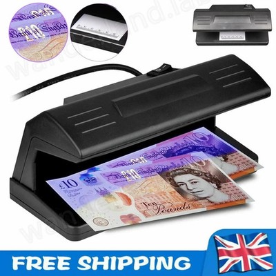 Counterfeit Uv Fake Black Light Money Note Detector Bank Checker Forged ...