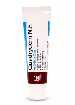 QUADRYDERN N.F CREAM SKIN ALLERGIES AND IRRITATION 2 OZ | eBay