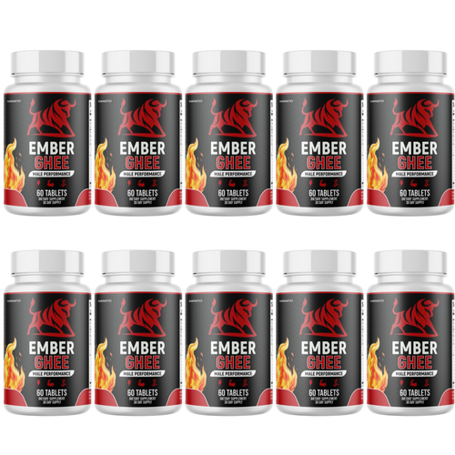 Ember Ghee - Male Enhancement Supplement, Max Performance - 10 Bottles ...