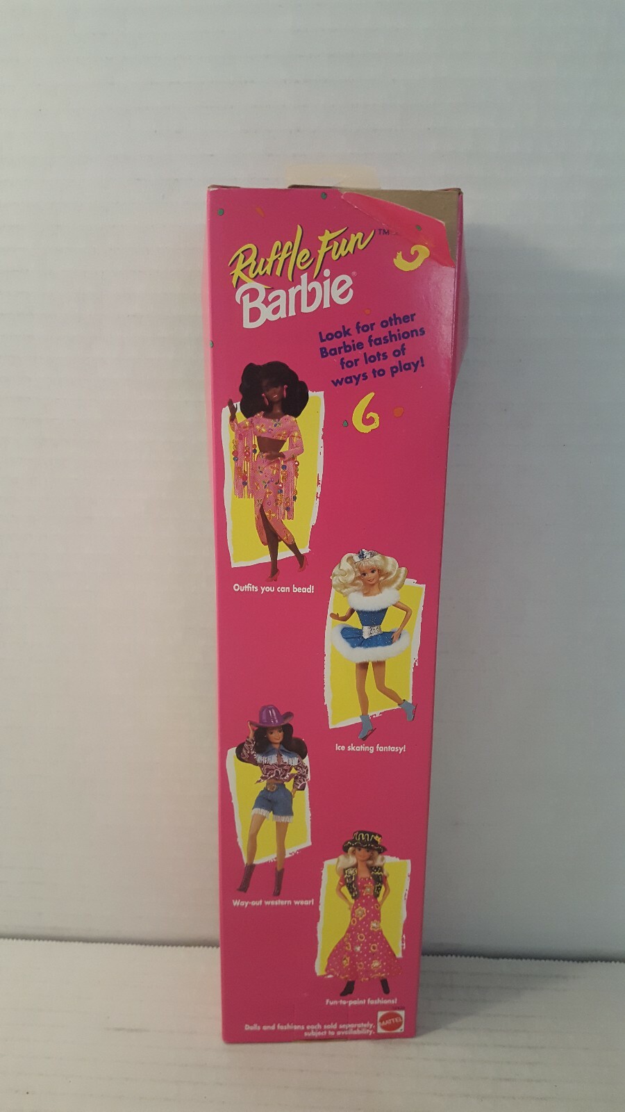 1994 Mattel Barbie Ruffle Fun 12435 NRFB | eBay