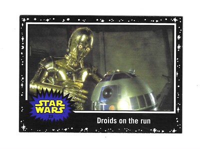 2015 STAR WARS ANH Journey to the Force Awakens BLACK #23 Droids on the ...