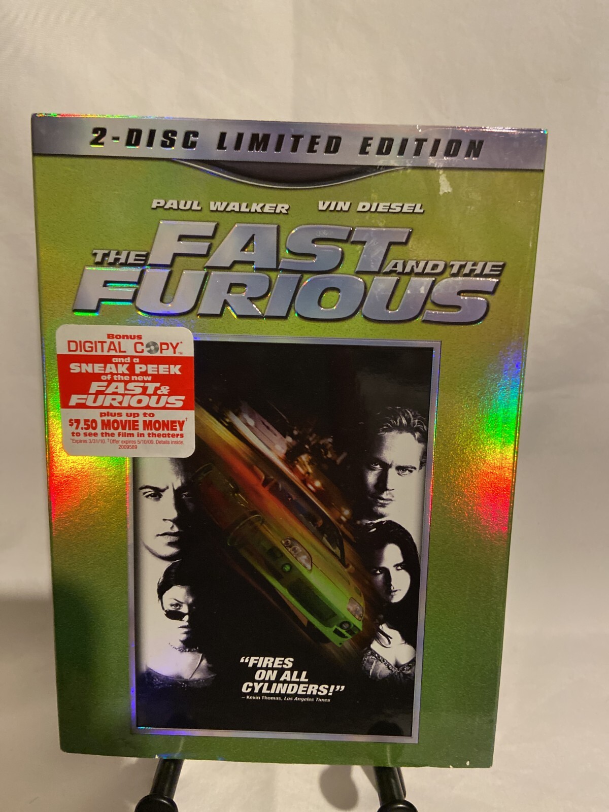 The Fast and the Furious (DVD, 2008, 2-Disc Set, Limited Edition) Vin ...