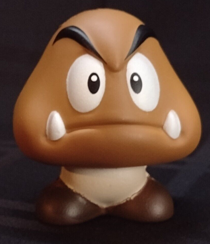 Jakks Pacific World of Nintendo Super Mario Brown Goomba Squish-Dee ...