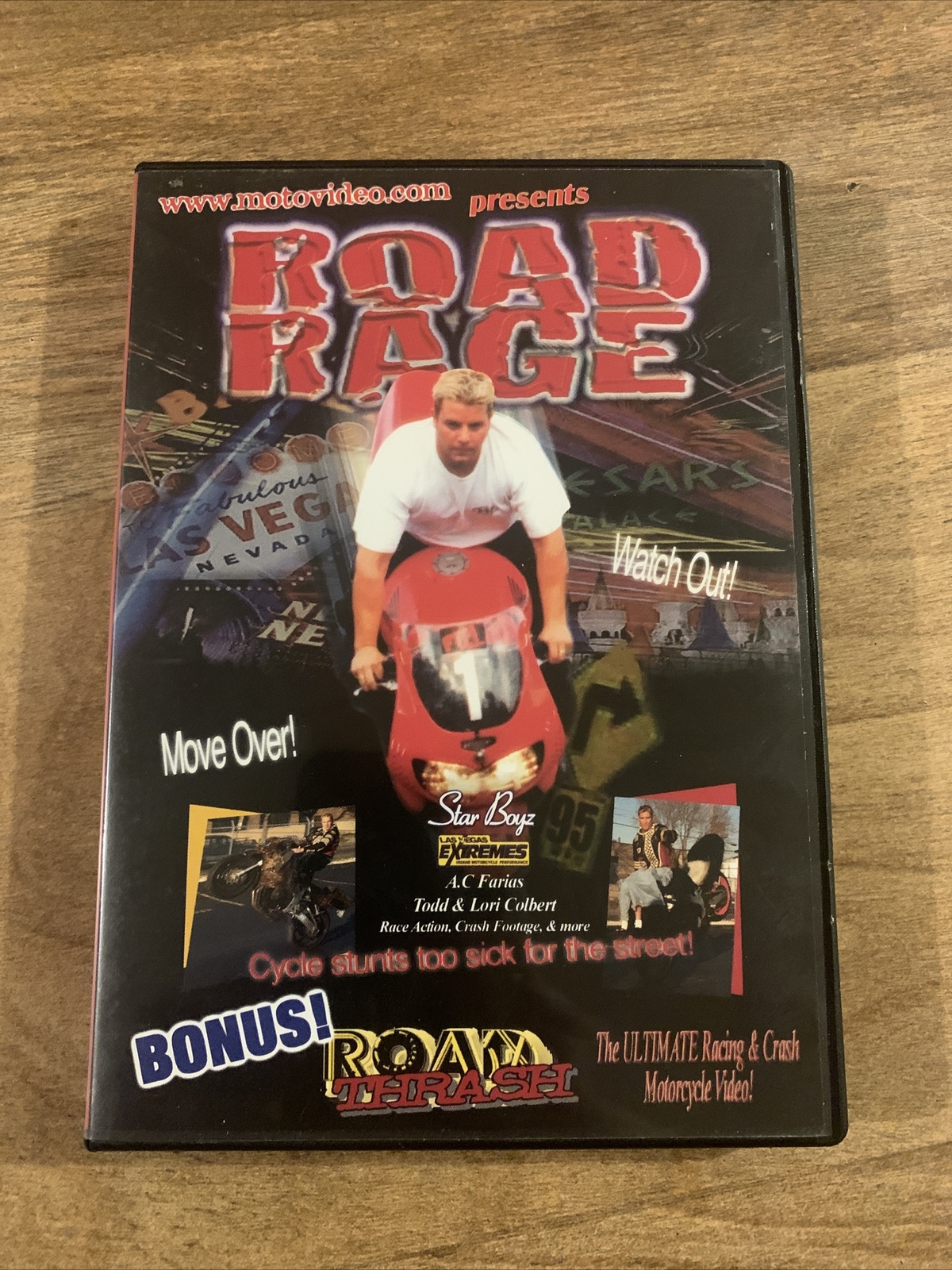 Road Rage The Original Extreme Freestyle Motocross Stunts DVD ~ FREE ...