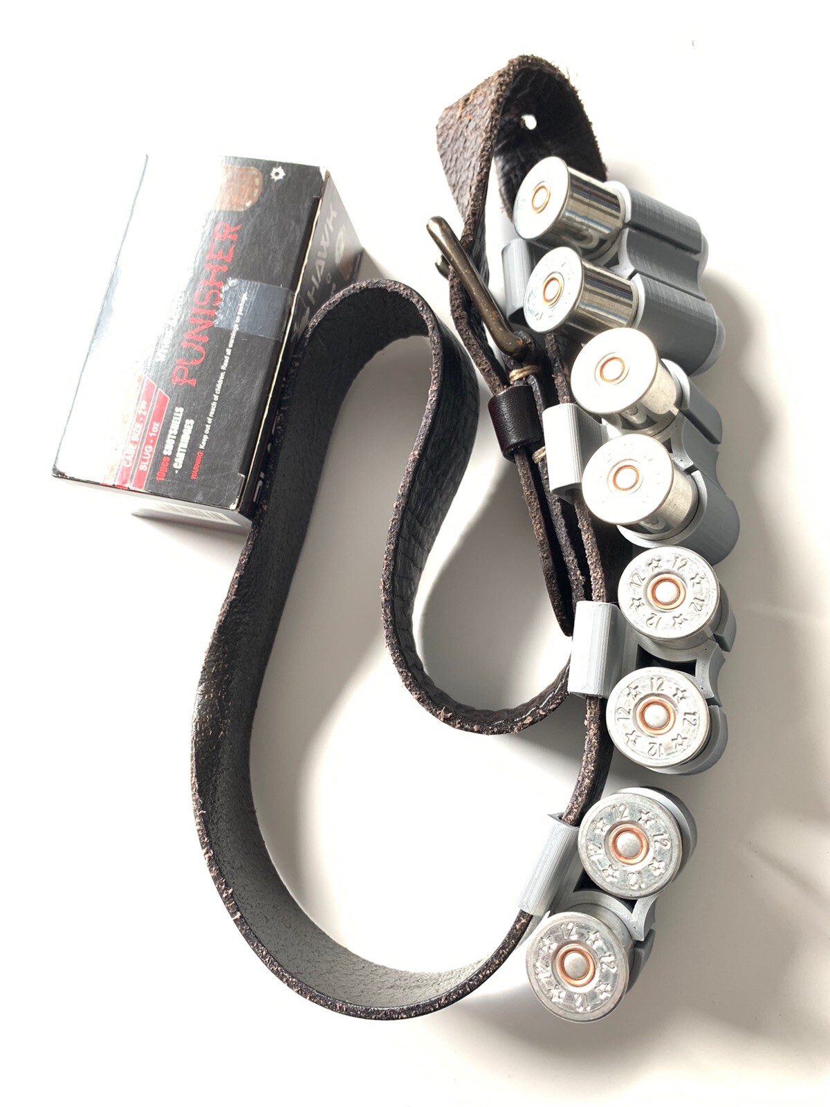 12G Shot Shell Holder, Belt Clip. Two shell per Clip. Easy Access for ...