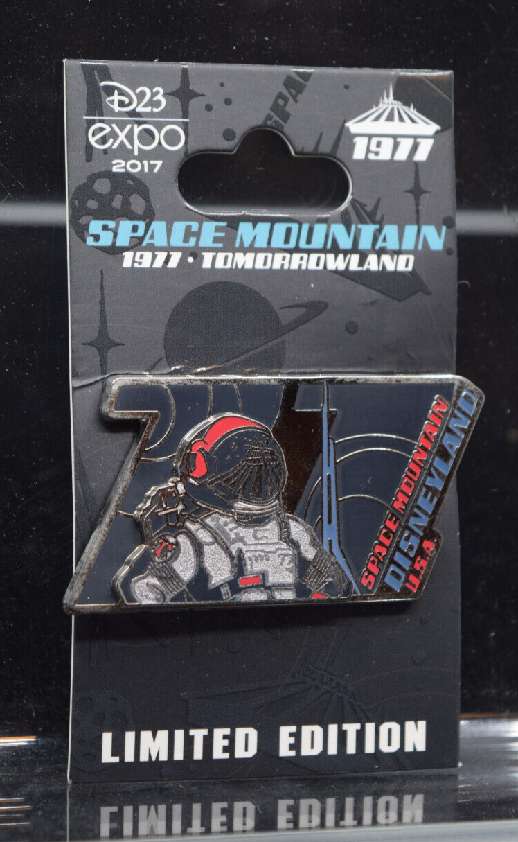 D23 Disneyland Space Mountain Pin 2017 Limited Edition 40th Anniversary ...