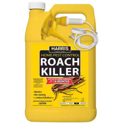 Pest Control Roach Killer Spray Gal. Odorless Non-Staining Indoor ...