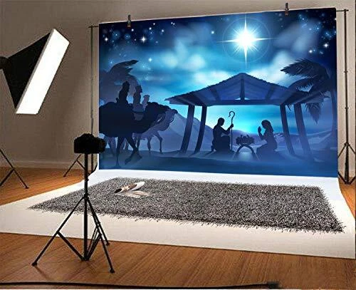 Nativity Backdrop Stage