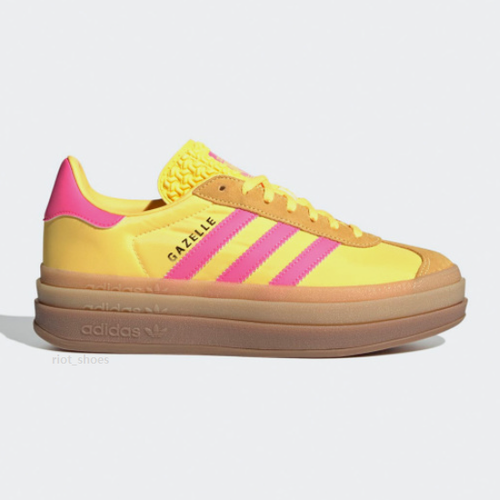 Adidas Women's Gazelle Bold 'Spark Yellow/Lucid Pink' - IG4387 ...