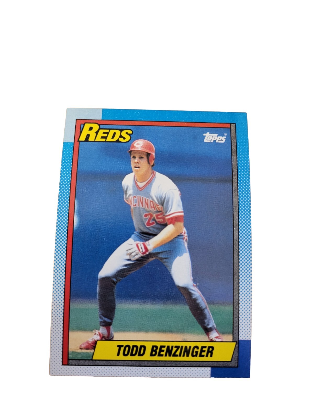 1990 Topps Todd Benzinger #712 MLB Cincinnati Reds Baseball Card (W | eBay