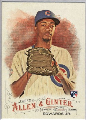 2016 Allen and Ginter #125 Carl Edwards Jr. Cubs NM-MT (RC - Rookie ...