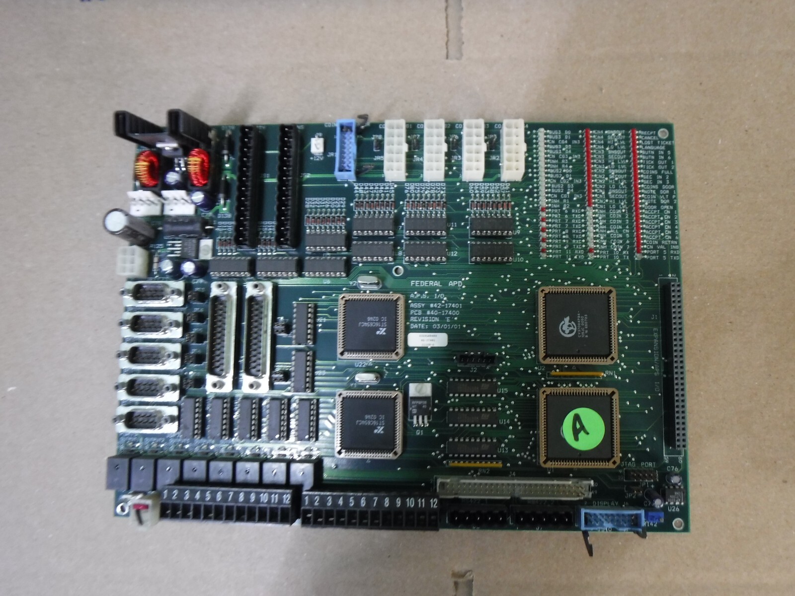 Federal APD Board 40-17400 Rev E Lot BB505 | eBay