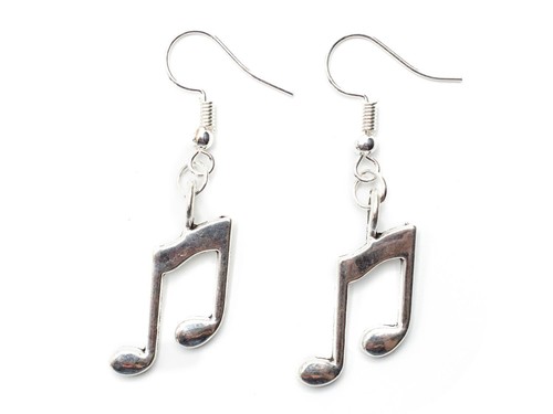 Notes Double Note Quaver Earrings Achtel Note Miniblings Music Musician ...