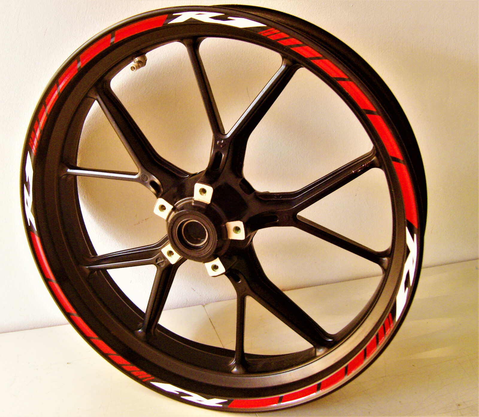 Adesivi fasce strisce per ruote cerchi moto R1 "JP113" | eBay