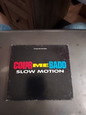Color Me Badd Slow Motion 1992 7 Track CD Maxi-Single Factory Sealed ...