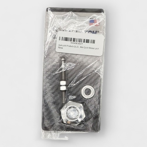 Quick Latch QL-25 Mini Release Latch Push Button Fastener Hood Pin Kit ...