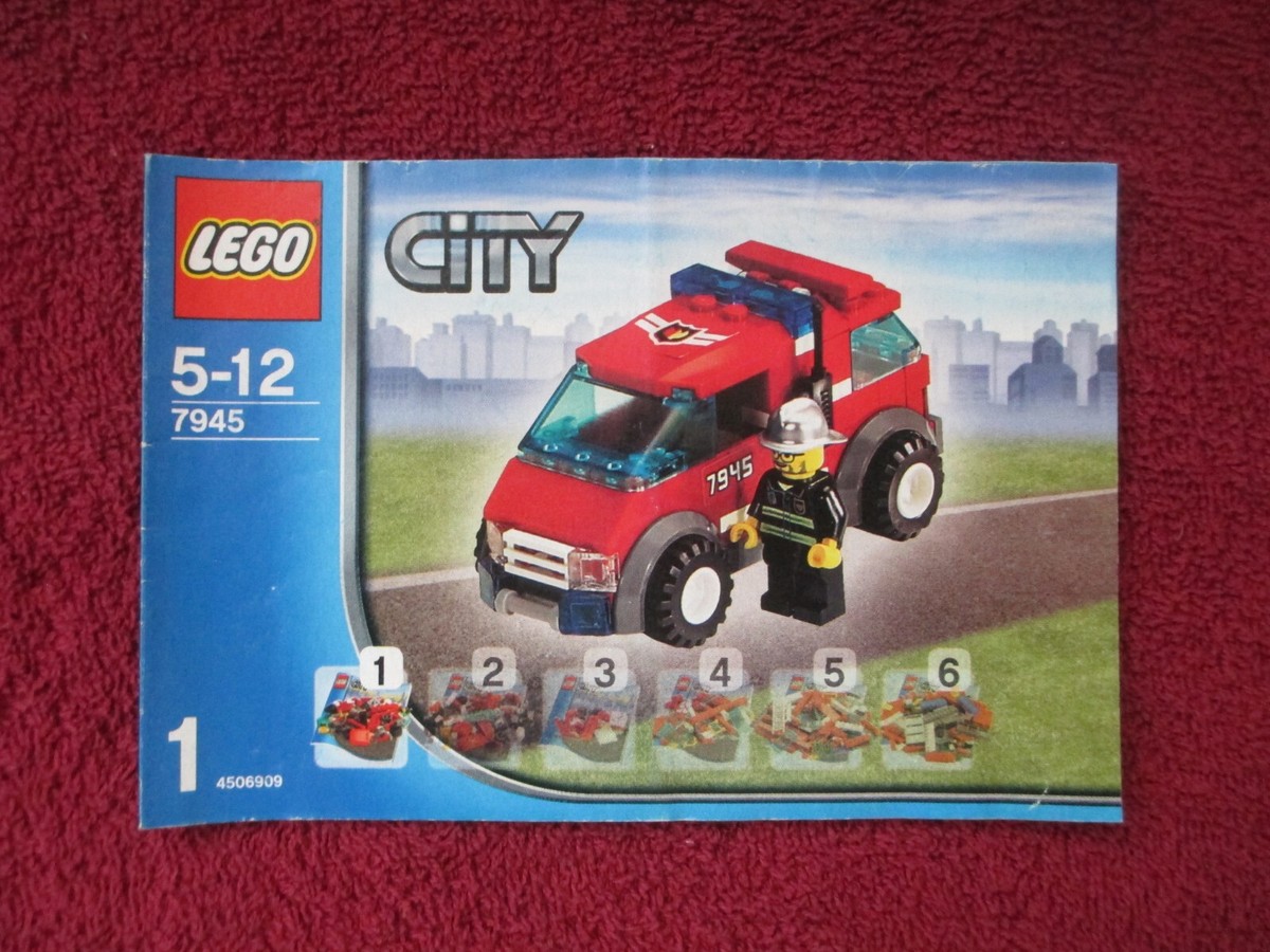 Lego Brandweerkazerne 7945 LEGO City Feuerwehr Hauptquartier • Set