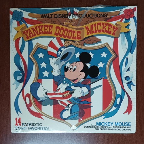 Yankee Doodle Mickey [1980] Vinyl LP Children+ s Music Storytelling ...