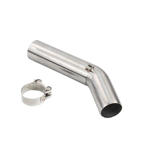 Exhaust Muffler Mid Link Pipe Elbow Motorcycle For Suzuki GSX-R600 750 ...