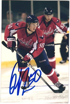 Cody Eakin Autographed 4x6 Color Photo Washington Capitals #50 Red A | eBay