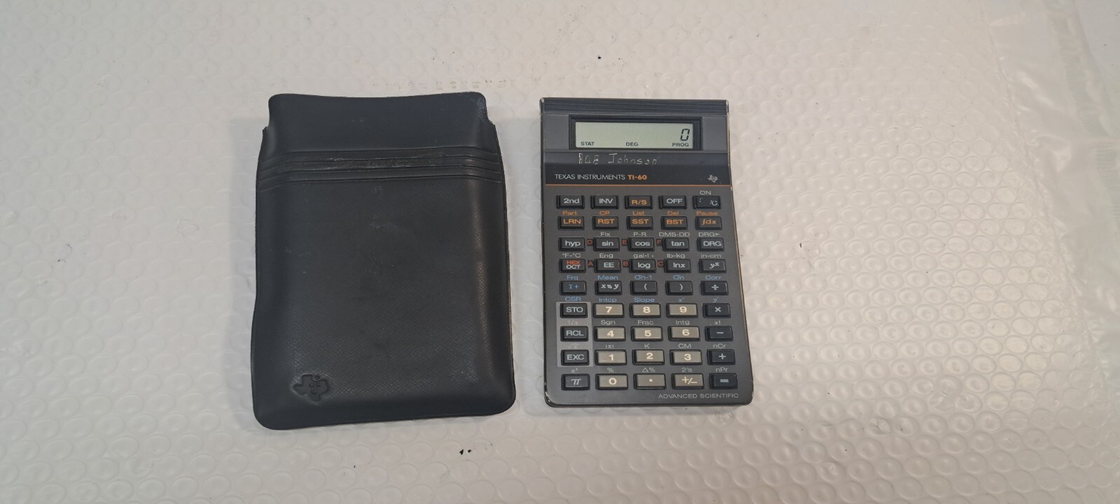 Vintage 1980s Texas Instruments Ti-60 Advanced Scientific Calculator ...
