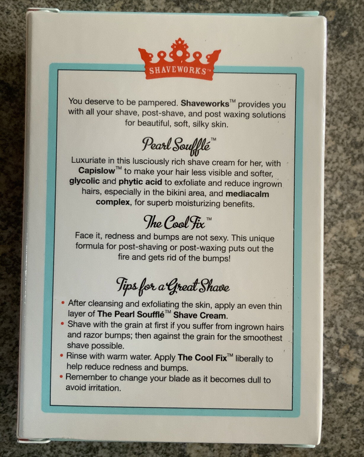 Shaveworks Pearl Souffle Shaving Cream & The Cool Fix Post Shave Gel ...