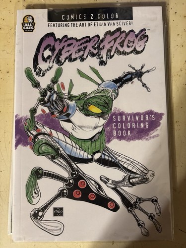 CYBERFROG 2: REKT PLANET JAE LEE + Coloring Book - Signed BY Ethan Van ...