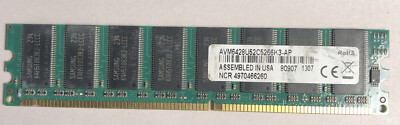 NCR DDR SDRAM DIMM 184 pin Memory Module 2.5V 1GB 128Mx64 ...