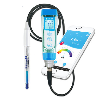 Apera PH60Z-MS Smart pH Tester Kit for Small Volume Test or Test Tubes ...