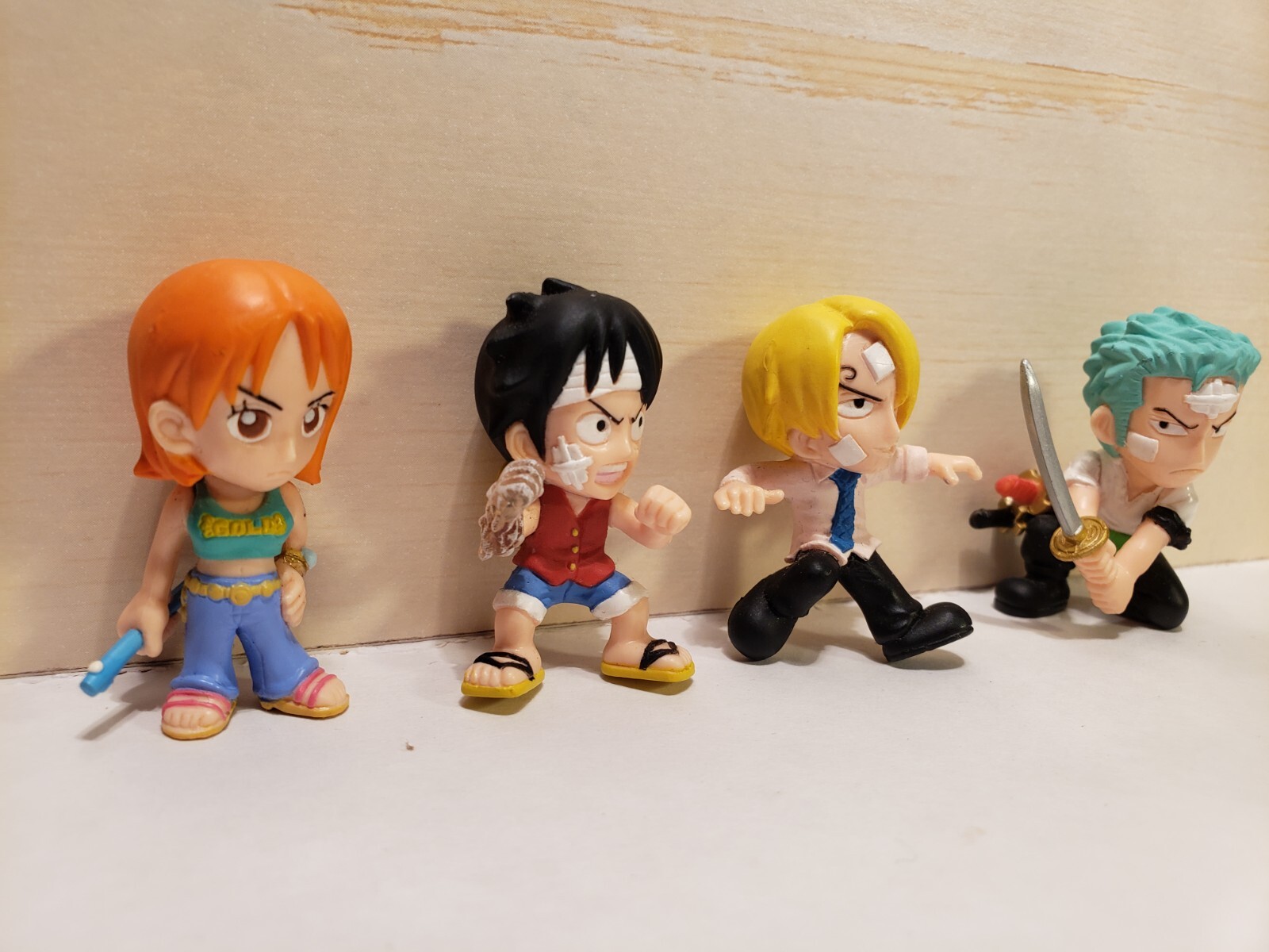 One Piece Mini Figures - 4pcs | eBay