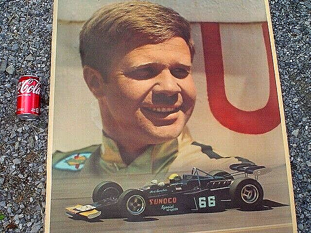 VINTAGE SUNOCO SPECIAL McLAREN WINS INDY 500~1972 MARK DONOHUE VICTORY ...
