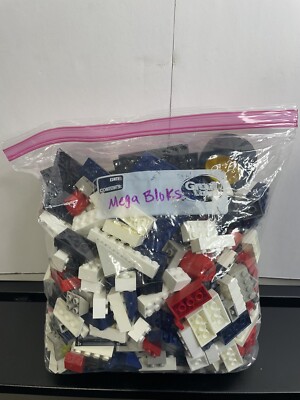 Mega Bloks Bulk Lot 2 lbs Building Blocks Bricks / Other Random Mix ...